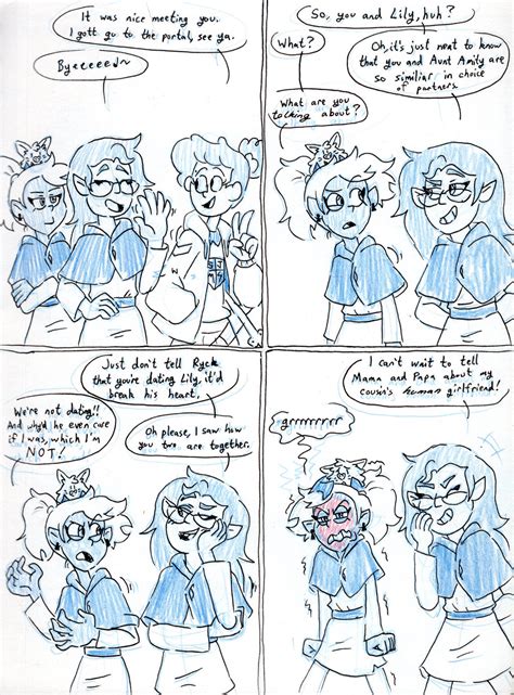 Owlphibia Teasing Cousin By Seeonleme On Deviantart