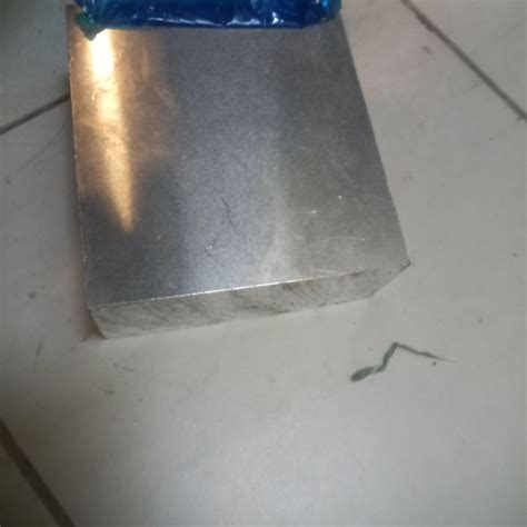 Jual Plat Aluminium Dural Tebal 15 Mm X 110 Mm X 110 Mm Shopee Indonesia
