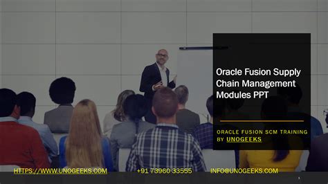 Oracle Fusion Supply Chain Management Modules Ppt By Techtutorsti