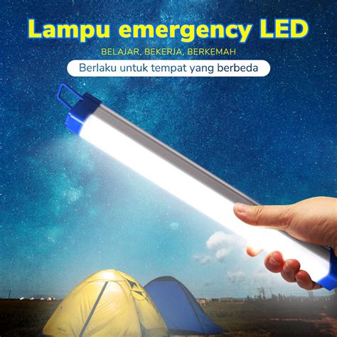 Jual Lampu Emergency Led Neon Lampu Neon Led Panjang Tempel Magnet Dan Gantung Lampu Usb