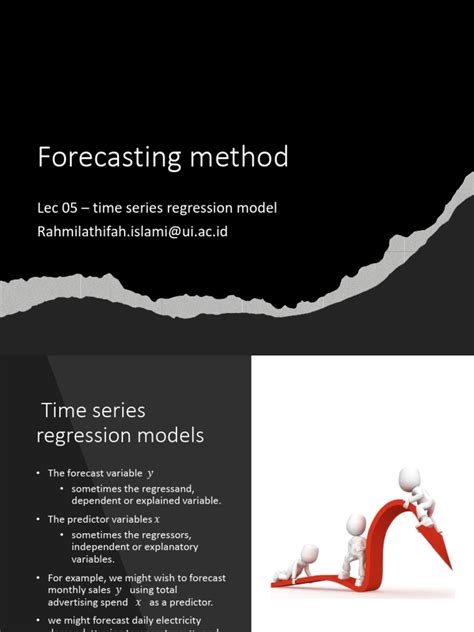 Lec 05 Time Series Regression Model Pdf Errors And Residuals
