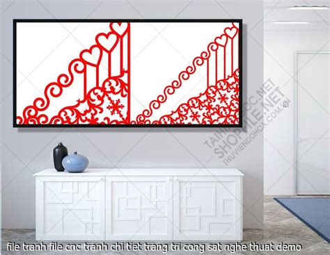 File Tranh File Cnc Tranh Chi Tiet Trang Tri Cong Sat Nghe Thuat