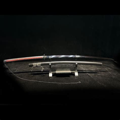 Bleach Ichigo Bankai Sword Tensa Zangetsu Odachi 140cm 1060 Steel