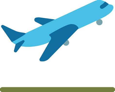 Самолетик стикер