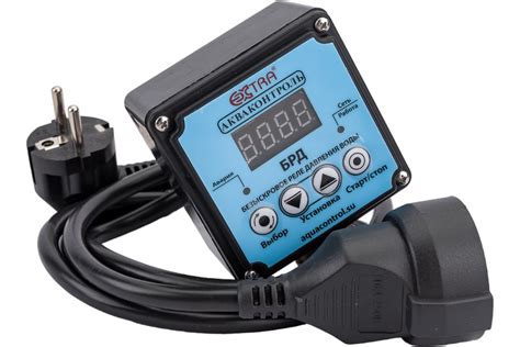 Реле давления воды безыскровое для насоса Extra АКВАКОНТРОЛЬ БРД 3 2 5 выгодная цена отзывы