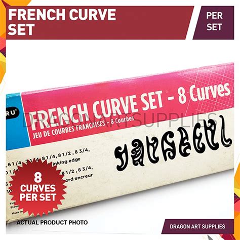 French Curve Set Assorted Designs Pcs Per Set Shopee Philippines