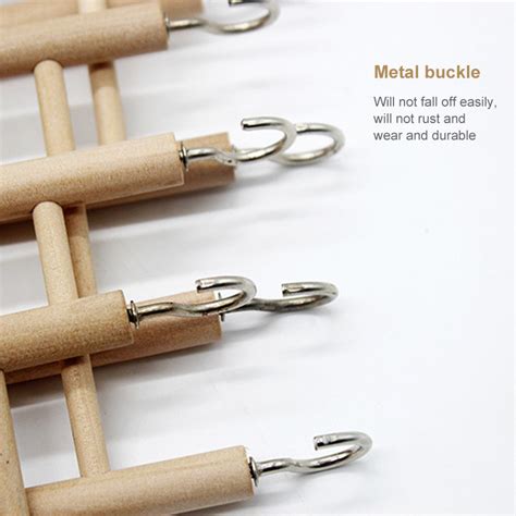 Badu Bg Играчка за папагал Стоки за домашни любимци Клетка за птици 1 бр Стълби за катерене