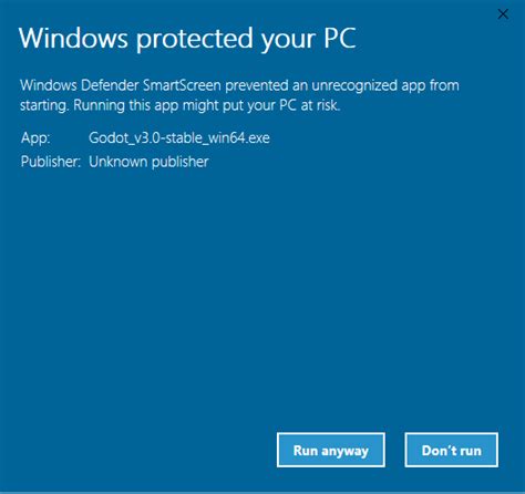 Windows Defender Smartscreen Not Recognize Publisher · Issue 16235