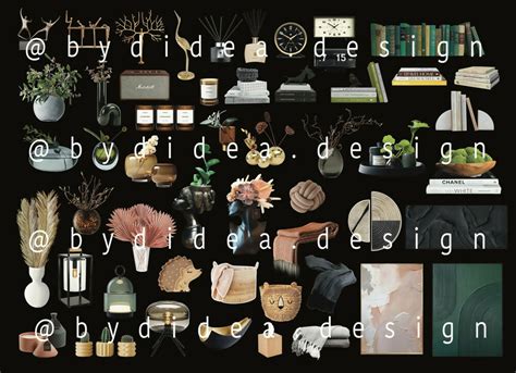 procreate bundle cutouts interior design sketch blocks elements learn