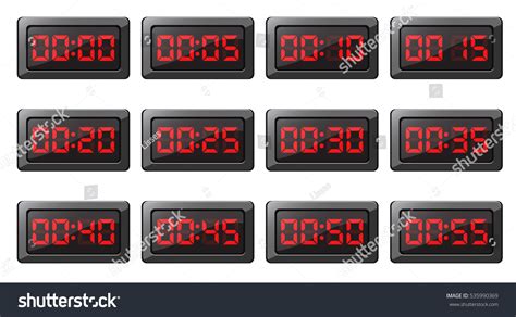 Digital Timer 97263개가 넘는 로열티 프리 라이선스 대상 스톡 벡터 및 벡터 아트 Shutterstock
