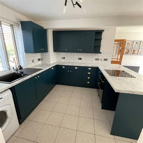 Brushed Brass Cupboard Handles And Knobs Kitchen Minimal Cabinets Door Cup Pulls Drawer Shaker