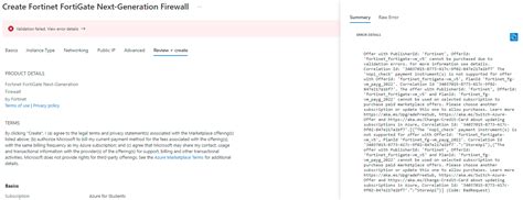 Validation Failed Fortigate Microsoft Qanda