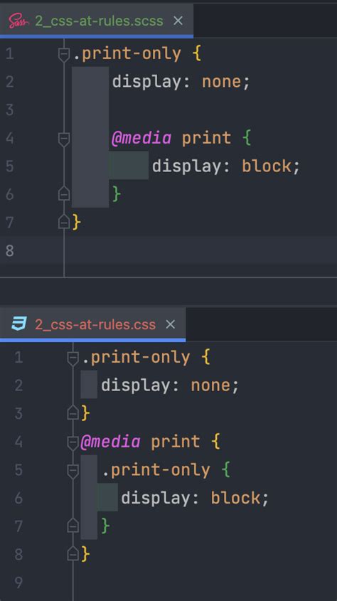 Sass At Rules CSS At Rules