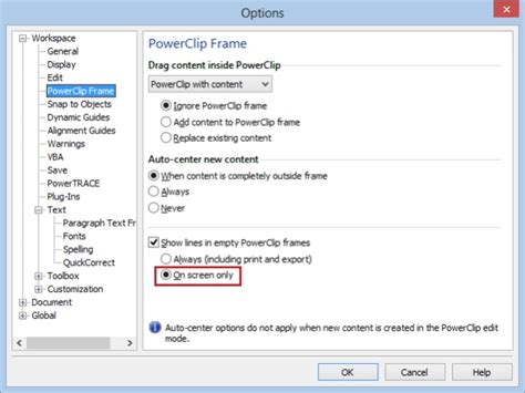 the tip of the week setting up empty powerclip frames coreldraw tips tricks tutorials and