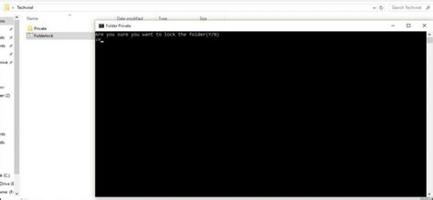How To Create A Password Protected Folder Without Any Software