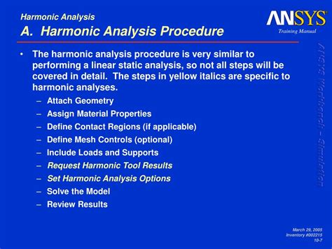 PPT Mastering Harmonic Analysis Simulations For ANSYS Professional Users PowerPoint