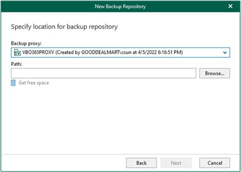 How To Add A Backup Proxy Servers Local Directory As A Backup Repository In Veeam Backup For
