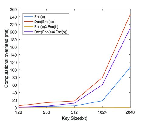 The Effect Of Key Size On The Computation Overhead Of Paillier