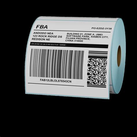 Wholesale Thermal Printer Paper Rolls Suitable For Shipping Label Printer