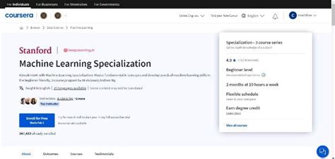 Imad Khan On Linkedin Machinelearning Coursera Datascience