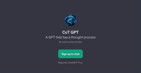 Cot Gpt Ai Tool For Conversation Management