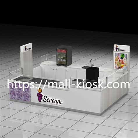 How To Design Ice Cream Kiosk For Uk Mall Mall Kiosk