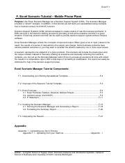 Excel MobilePhone Plans Pdf Excel F 1 F Excel Scenario Tutorial Mobile Phone Plans Purpose