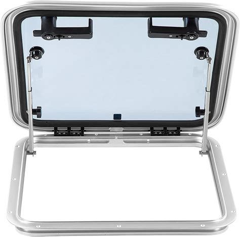 Square Deck Hatch Marine Hatch Porthole 410x410mm Boat