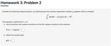 Solved Homework 3 Problem 2 5 Points Consider The