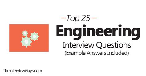 Top Engineering Interview Questions Example Answers Included