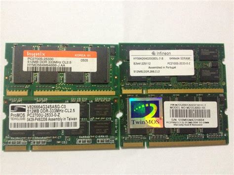 筆電NB用記憶體 DDR333 512MB RAM 非終身保固 單條雙面 高相容性 露天市集 全台最大的網路購物市集