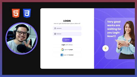 Html E Css Na Prática Montando Uma Página De Login Profissional 1 Youtube