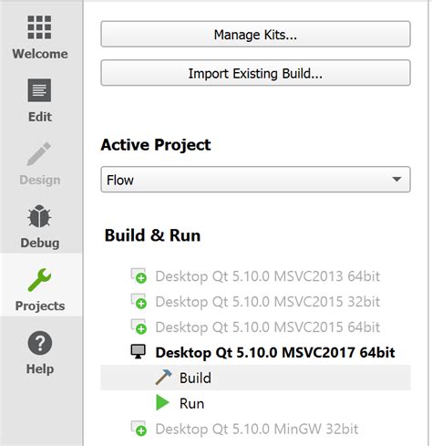 Visual Studio Cmake To Qt Creator Pro File Build Specific Cmake