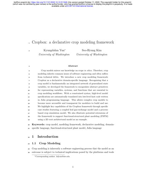 Pdf Cropbox A Declarative Crop Modeling Framework