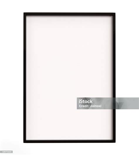 사진 포스터 프레임 격리 된 검은 프레임 빈 포트폴리오 모형 A표준 크기 형식 액자에 대한 스톡 사진 및 기타 이미지 액자