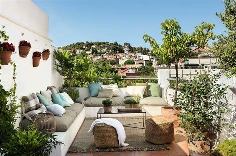 Cómo Decorar Una Terraza Estrecha Y Alargada