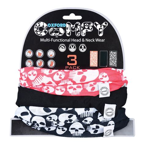 Oxford Comfy Skulls 3 Pack Easyr