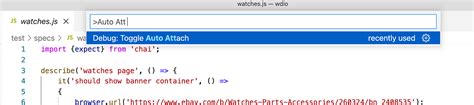 Debugging On Webdriverio From Vscode — Part 2 By Arunkumar Nehru Ks Medium