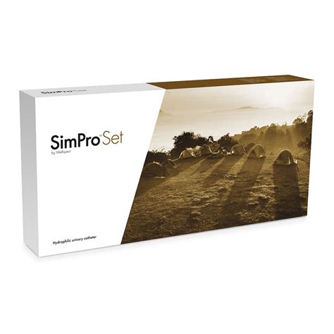 Wellspect SimPro Set Male Straight Tip Strive Medical