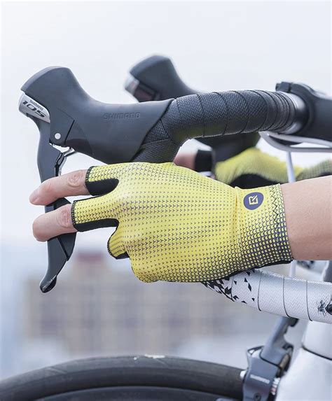 Rockbros Fingerless Cycling Gloves High Elasticity Gloves Rockbros