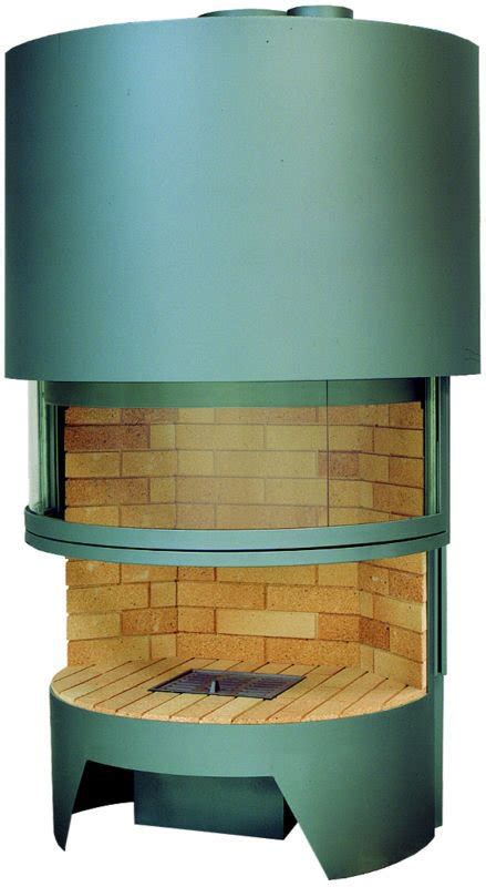 Топка для камина Panoramique 900 - Totem (Франция) Тип Со сферическим ...