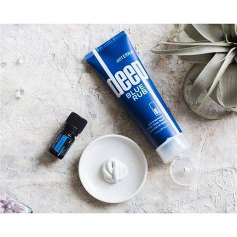 doTERRA Deep blue Rub 120ml and deep blue essential oil 5ml | Lazada.co.th