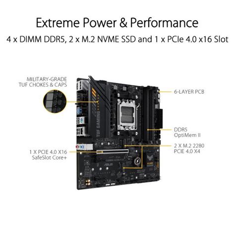 Buy Asus Tuf Gaming A M Plus Motherboard Online At Best Price In India Compumise