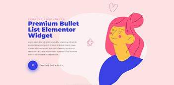 Hero Scene Bullet List Premium Templates