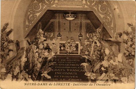 Lorette Notre Dame De Lorette Interieur De Lossuaire France à Lorette Cartorum