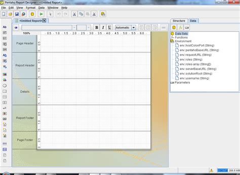 Using A Pentaho Data Integration Data Source With The Pentaho Report