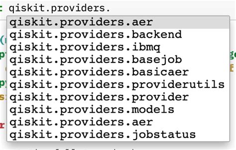 Autocomplete Lists Qiskit Modules Twice · Issue 5220 · Qiskitqiskit · Github
