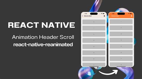 React Native Animation Header Scroll With Reanimated Youtube