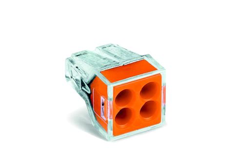 4 Way Push Wire Connector 2 5mm² Pack of 100