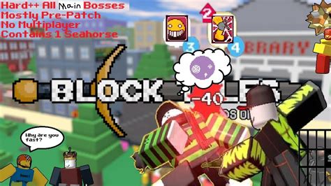 Block Tales Demo 2 Main Bosses Hard Youtube